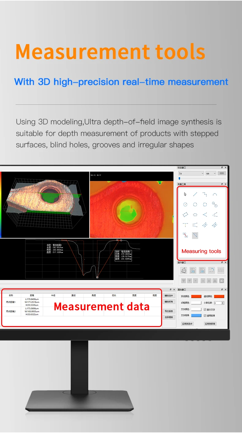 EOC Microscope 6000X - Ultra Depth of Field Digital Microscope