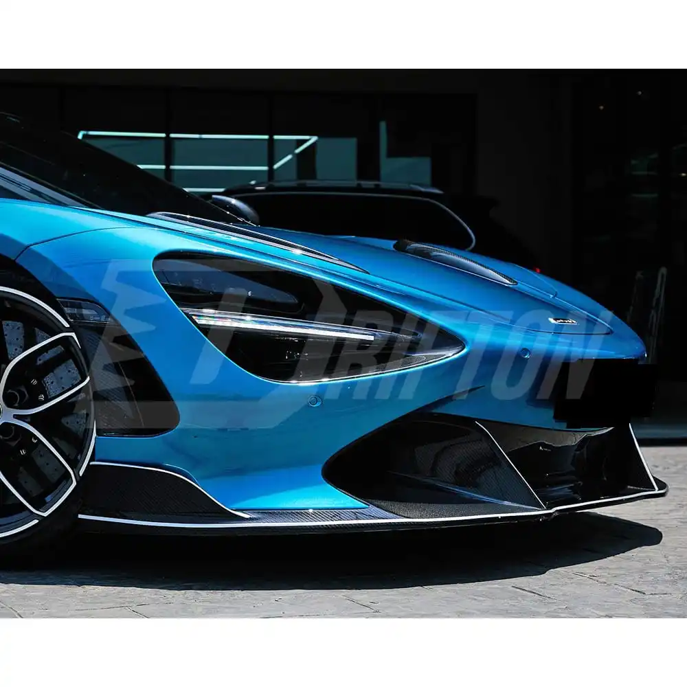 Vorsteine Style Dry Carbon Fiber Front Splitter for Mclaren 720S ...