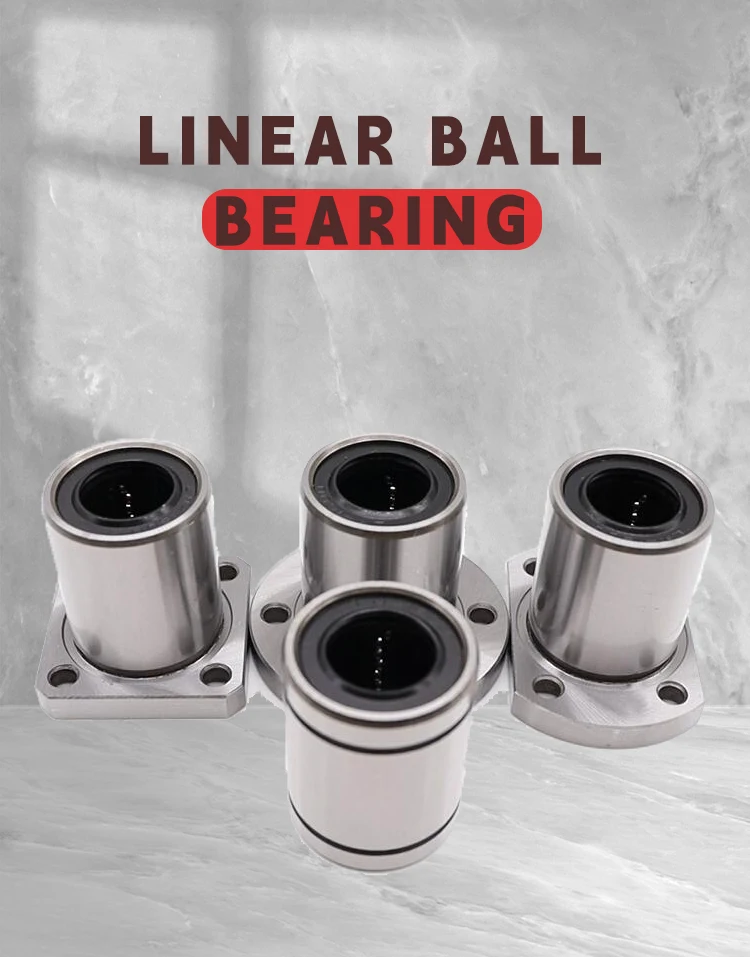 High Quality Square Flange Type Linear Bearing Lmk10uu For Electric ...