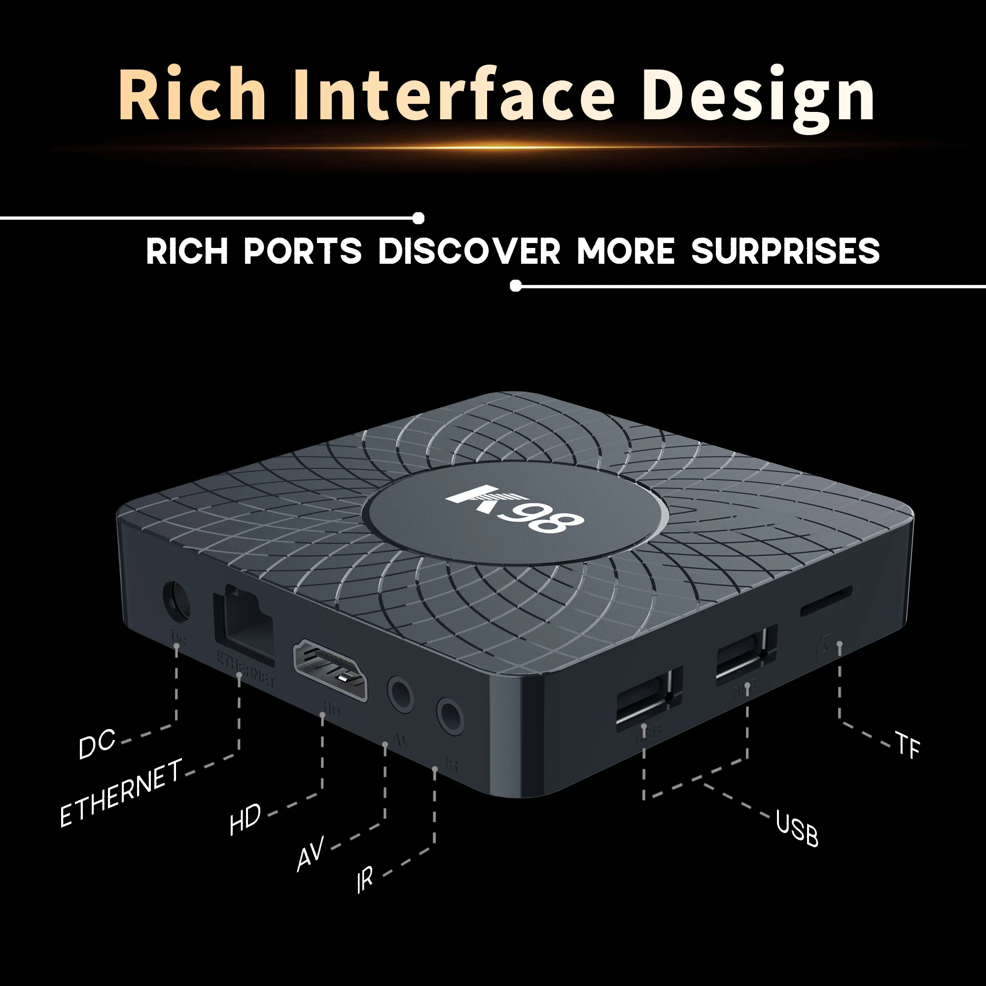 Z8 Pro Android 12 TV Box - 8K/4K Video Online HDR ATV Box