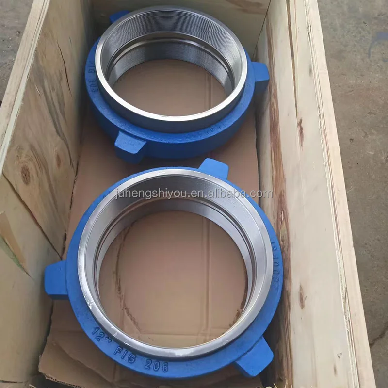 API ISO9001 Threaded Welded Fig 100 Carbon Steel Hammer Union