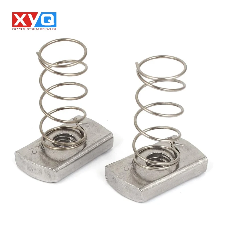304/316 Spring Nut Unistrut Channel Nut Stainless Steel 304/316 M6 to ...