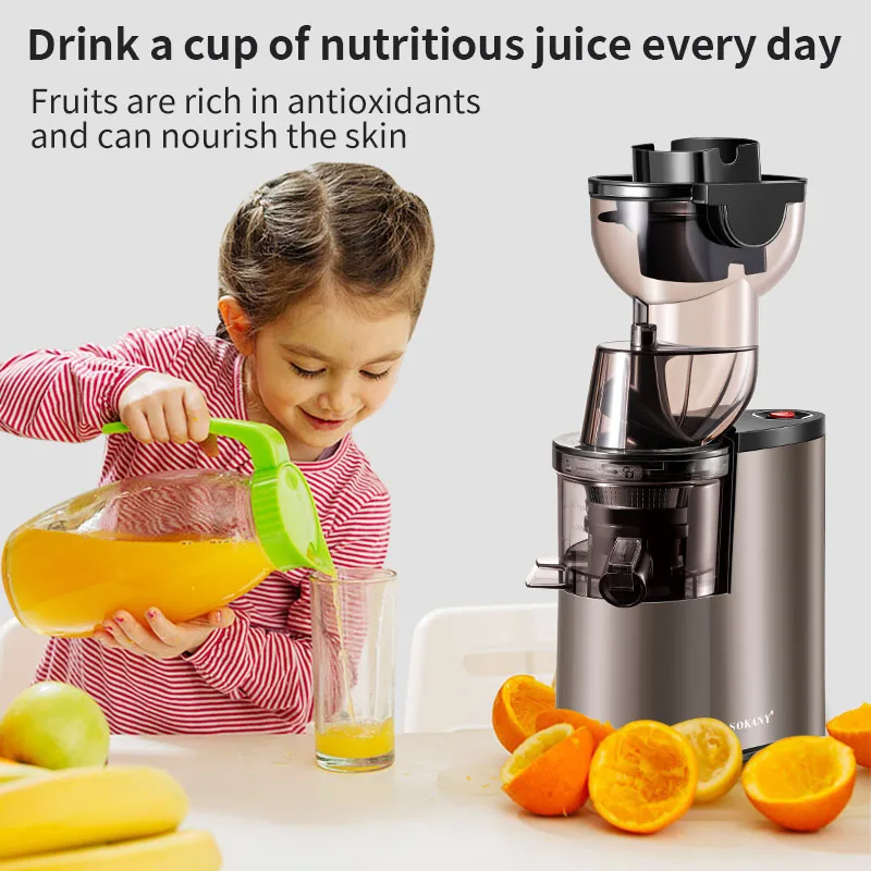 SOKANY Automatic Whole Slow Juicer - Efficient & Versatile