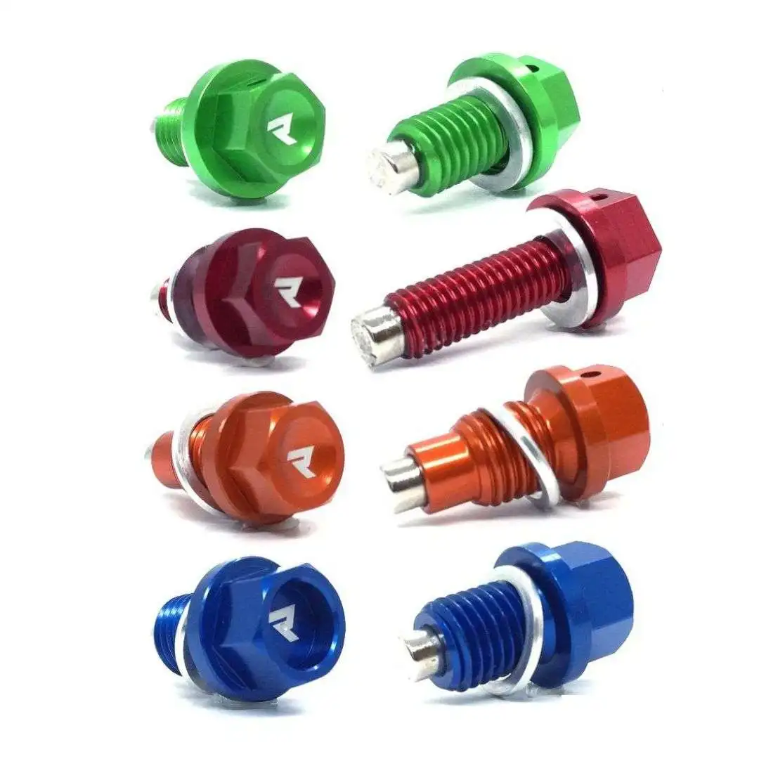 Magnetic Oil Drain Plug for Ktm EXC-F 450 03-25 Engine Parts Blue ...