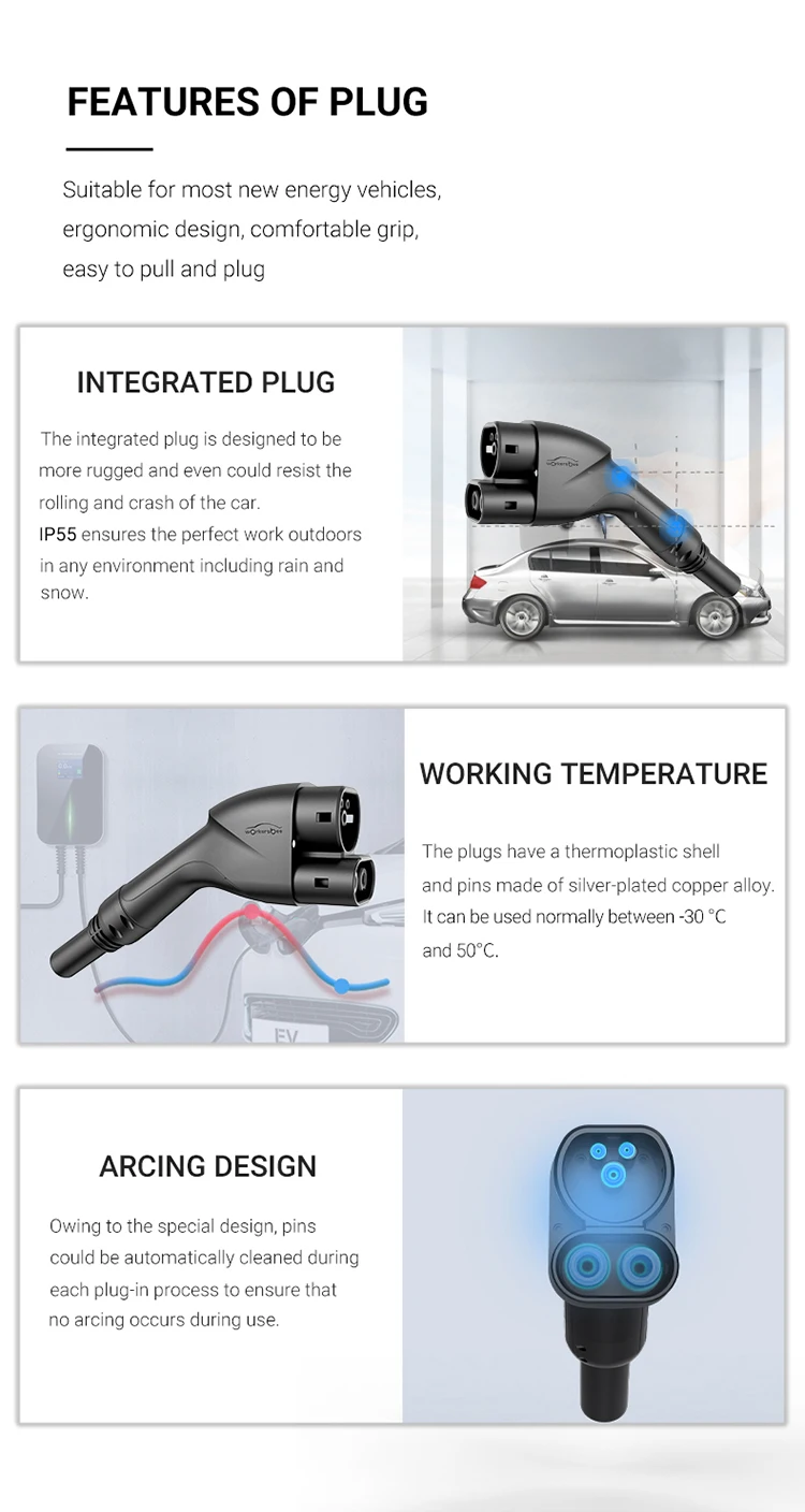Workersbee Dcfc Ev Charging Connector With Cable Ccs2 Liquid-cooling Dc ...