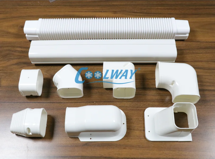 Decorative PVC Line Cover Kit AC Line Set Cover Kit Tubing Covers ...