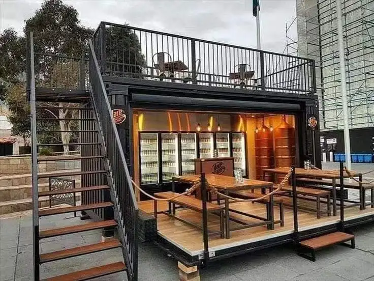 20/40 Ft Shipping Container Bar Design for Cafe/shop/booth