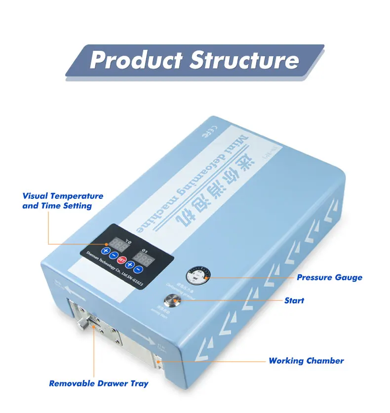 Mayuan Mini Lcd Screen Bubble Remover Repair Machine For Flat Curve ...