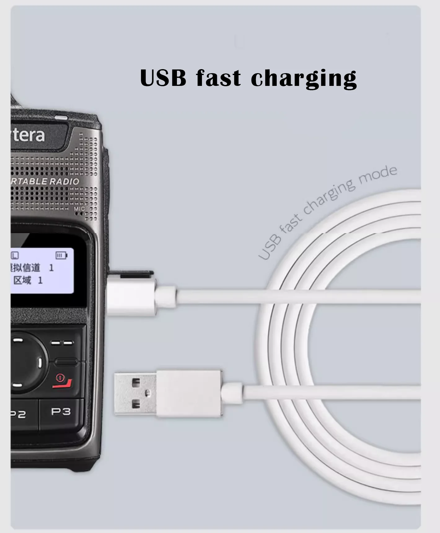 Hytera Td370 Push To Talk Dual Time Slot Cell Phone Two Way Radio ...