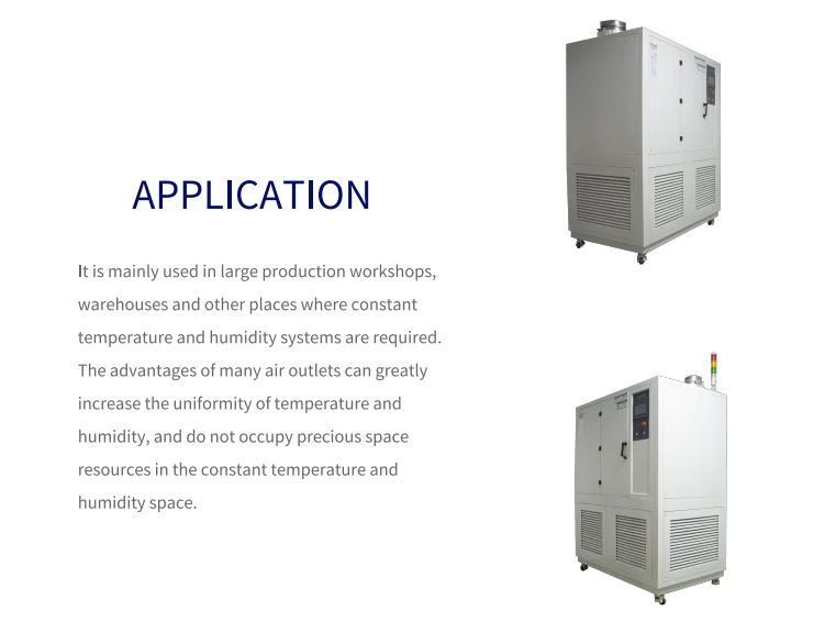 Conditioned Temperature Humidity Chamber Air Conditioning Control Unit ...