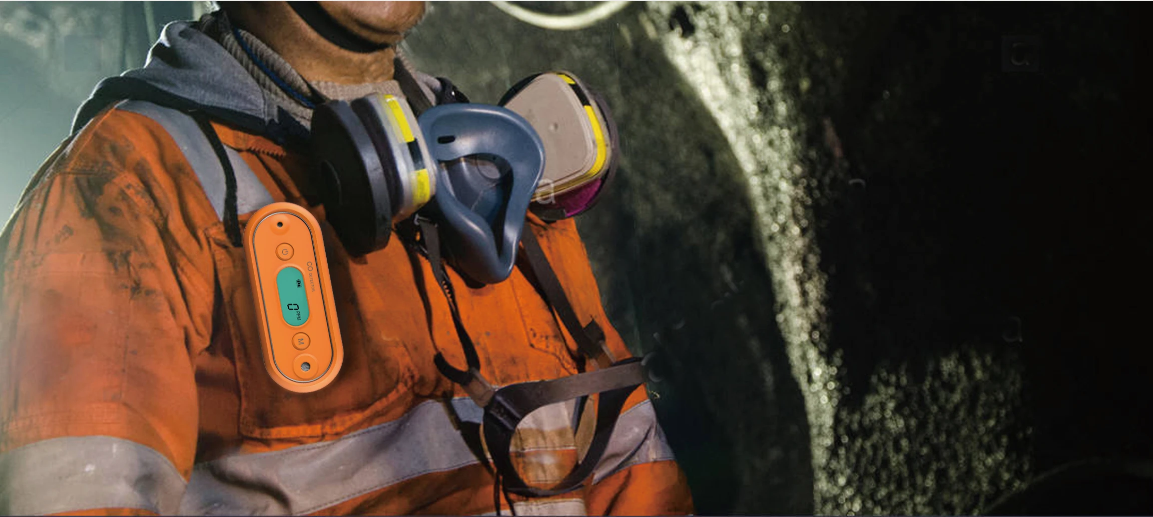 Ip67 Waterproof Handheld High Resolution 0-100 Ppm H2s Monitor Alarm ...