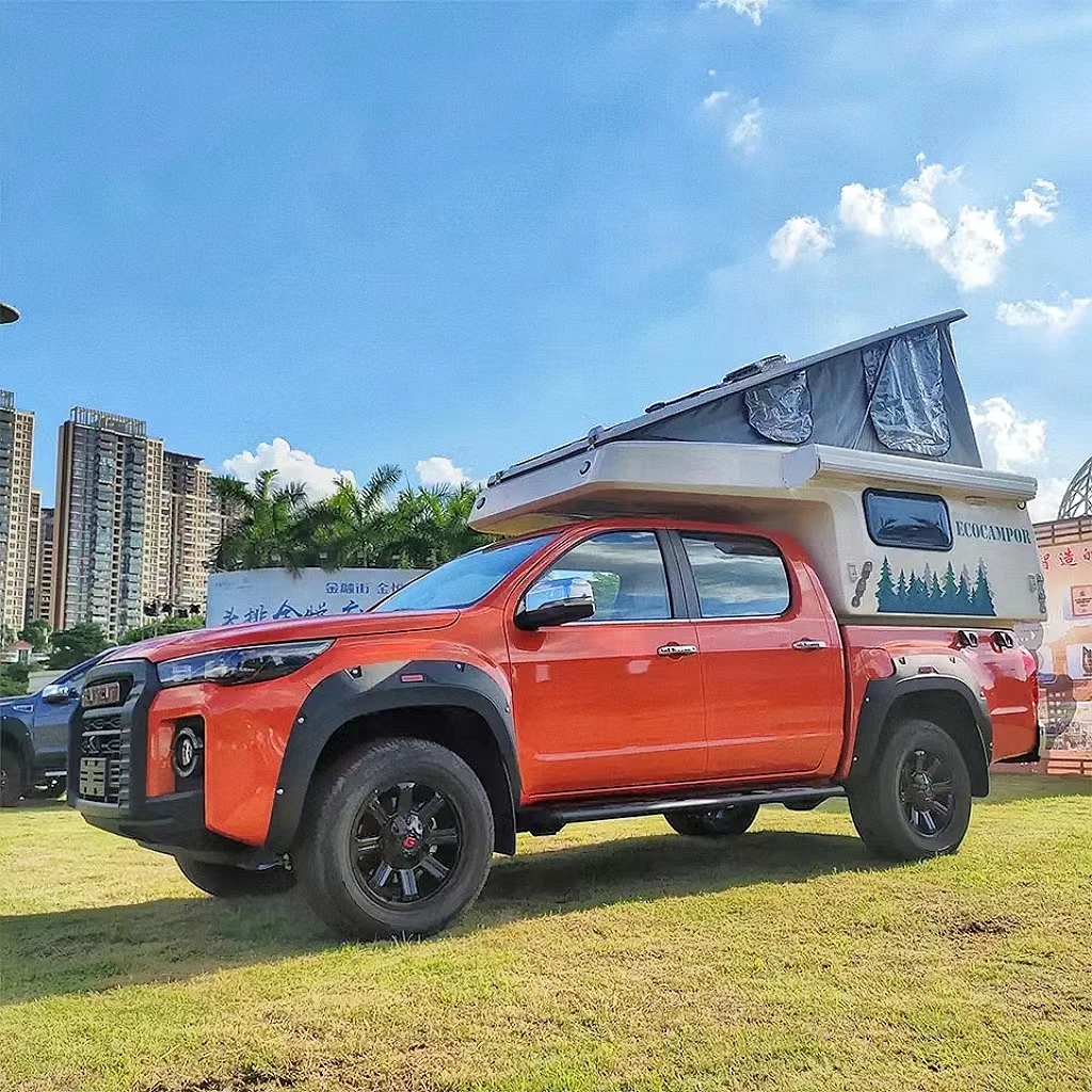 Ecocampor Fiberglass Truck Camper - Stylish & Durable