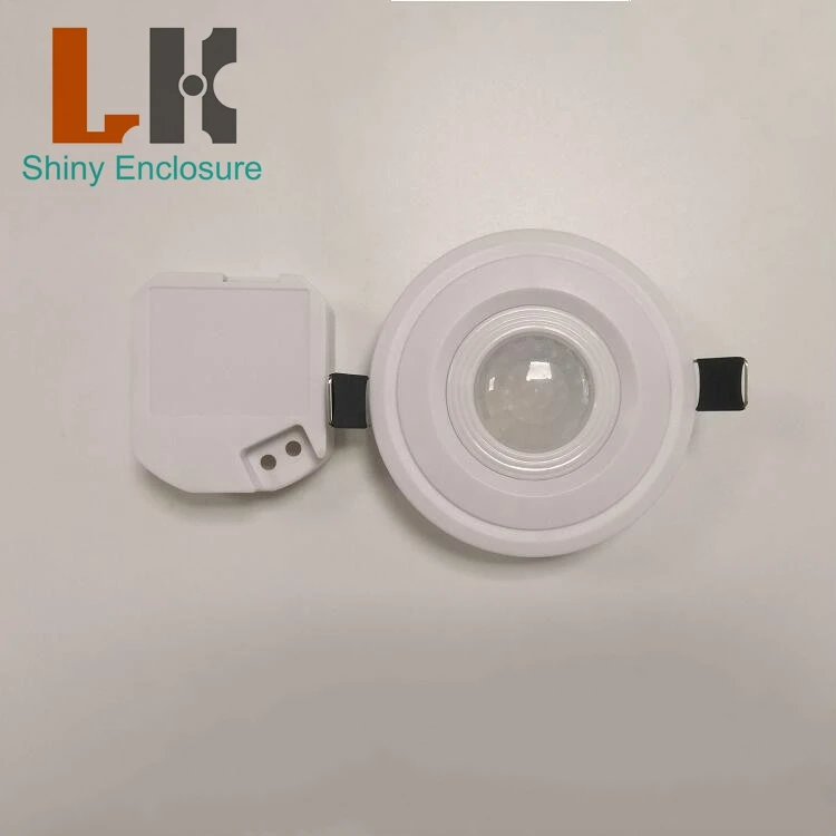 98*32mm Embedded Mount Plastic Enclosure Infrared Human Detector Light ...