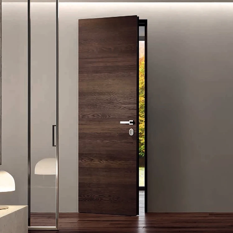 Prettywood American Black Walnut Modern Design Frameless Solid Wooden ...