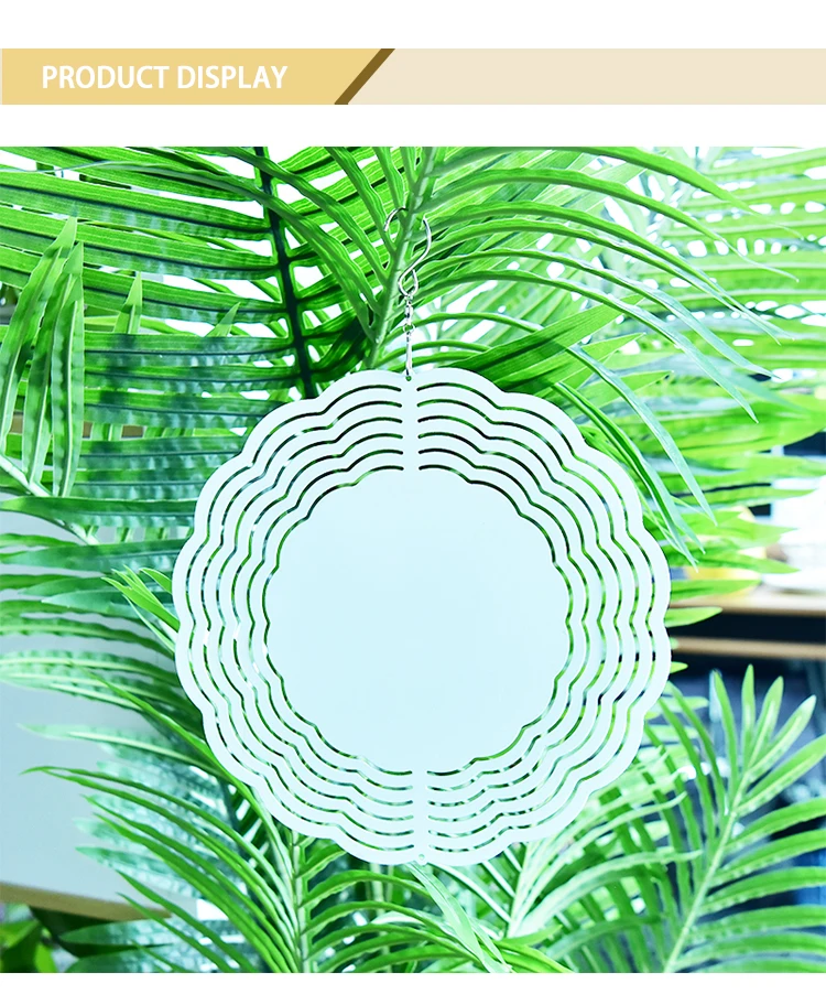 Personalized Bulk Sublimated Round Sublimation Christmas Metal Aluminum ...