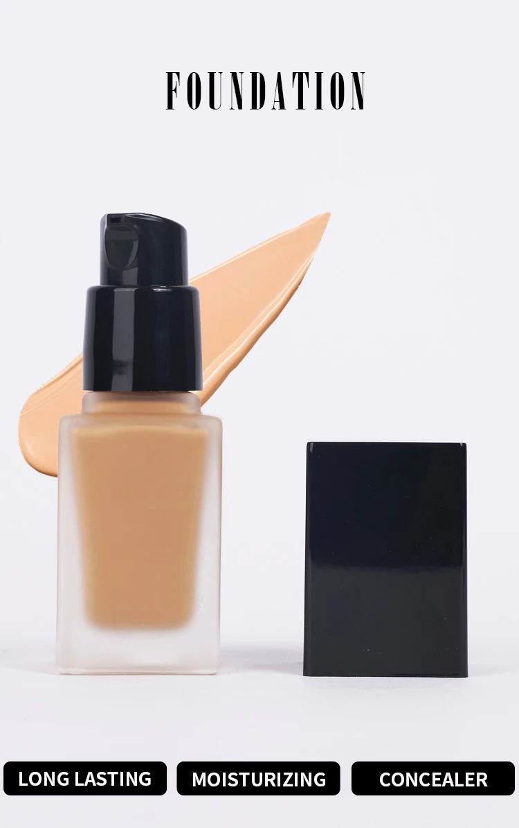 Custom Matte Foundation Face Long Lasting Private Label Liquid ...