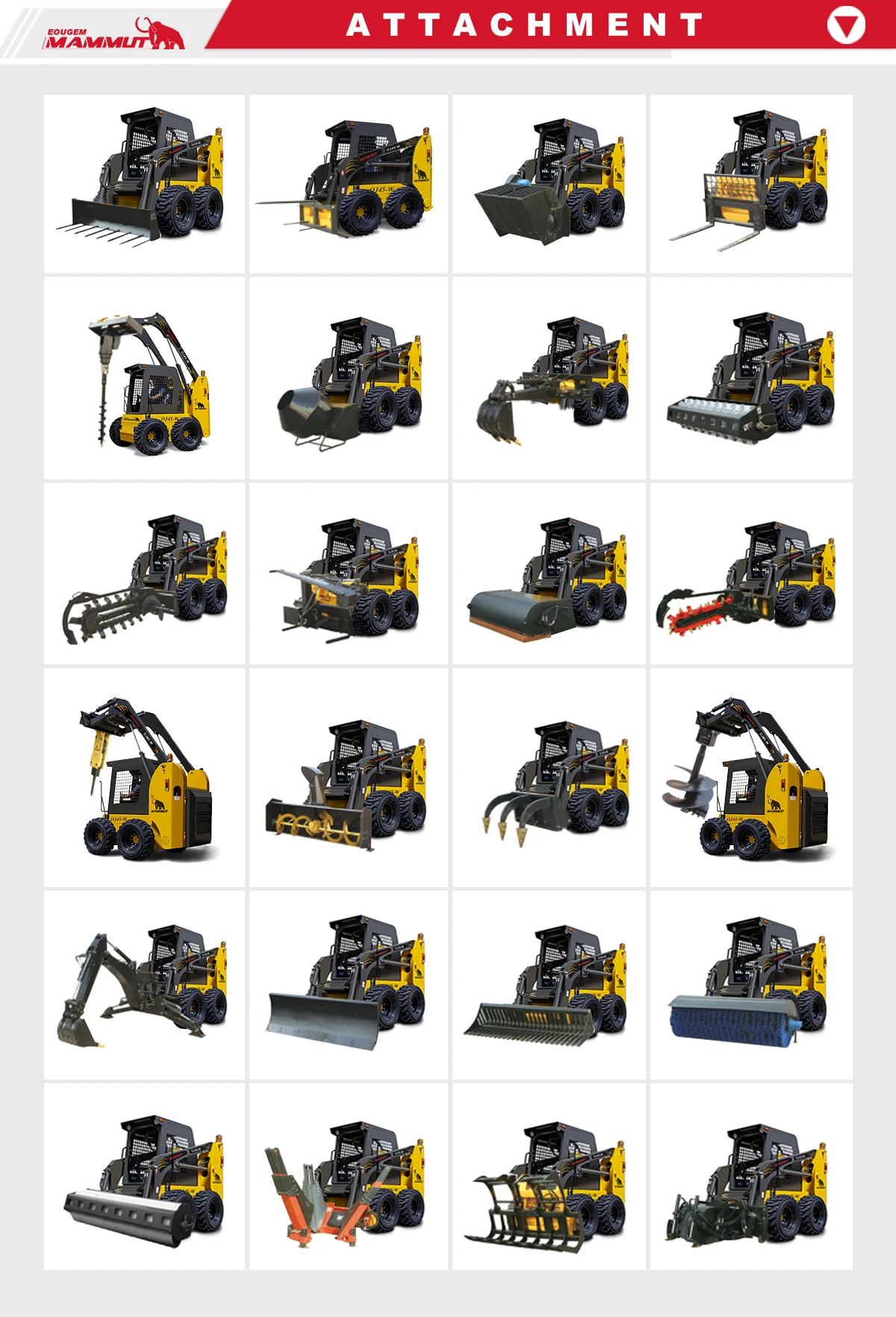 Mammut OJ100-W Mini Loader - High Efficiency & Durability