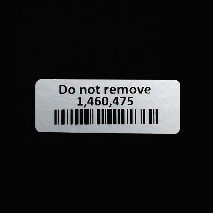 Custom Polyester Waterproof Windshield Label - Secure & Durable