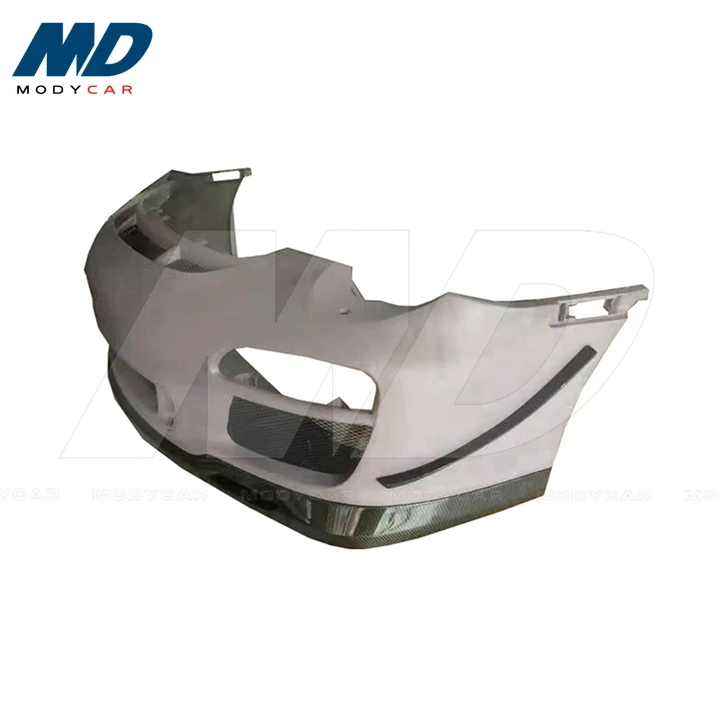 Gt3 Style Carbon Fiber Front Bumper Canards For 2009-2011 Porsche ...