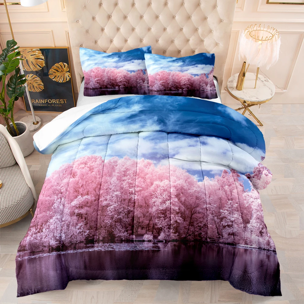 Aoyatex 3D Printed Scenery Design Custom Bedding Comforter Set| Alibaba.com