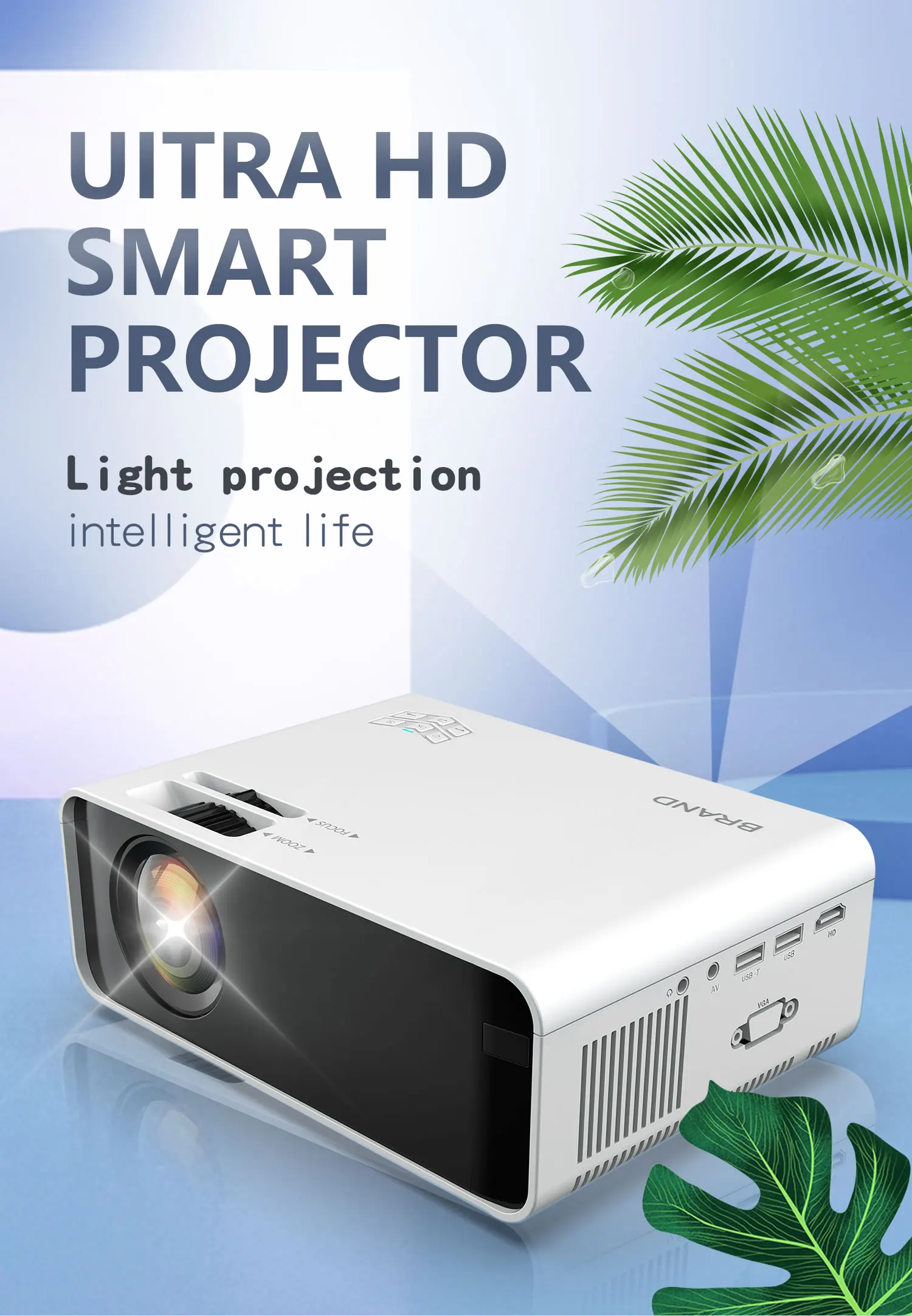 New Trend P19 3d 4k Mini 1080p Wifi Smart Led Dlp Android Mobile Home ...