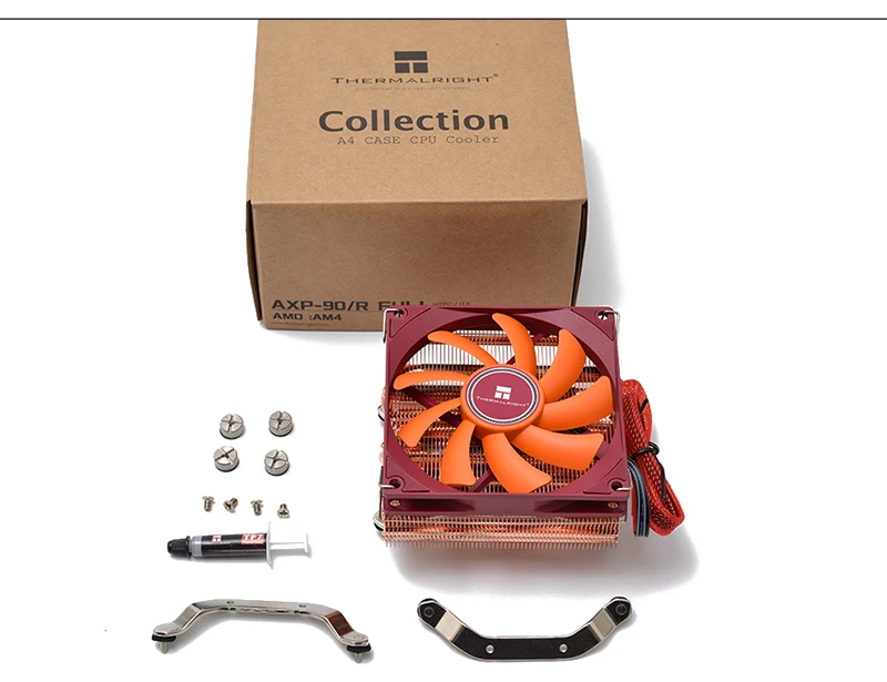 Thermalright AXP90 CPU Cooler - 4 Copper Heatpipes for AMD AM4