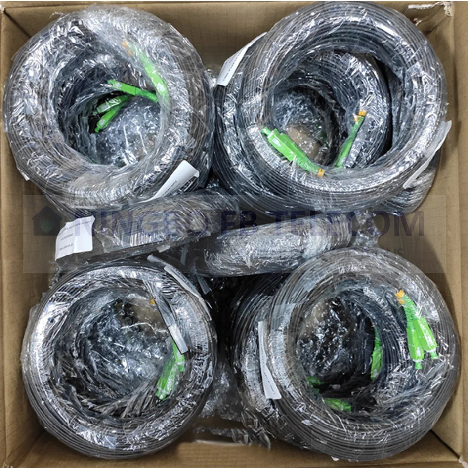 Indoor Outdoor FTTH Drop Cable G657A2 with Connectors
