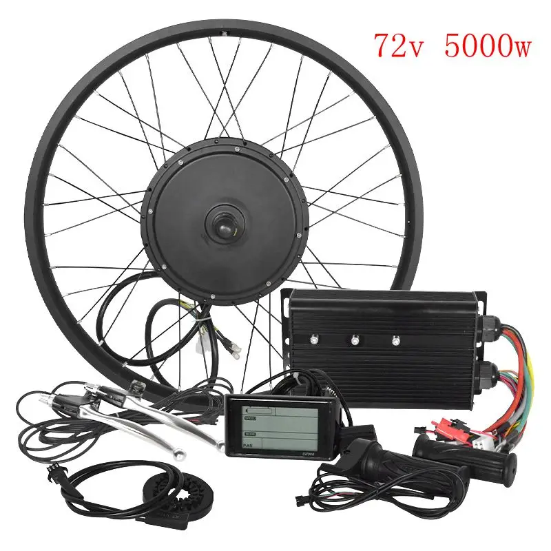 72v Bldc 5000w Hub Motor Kit - Ebike Conversion Powerhouse