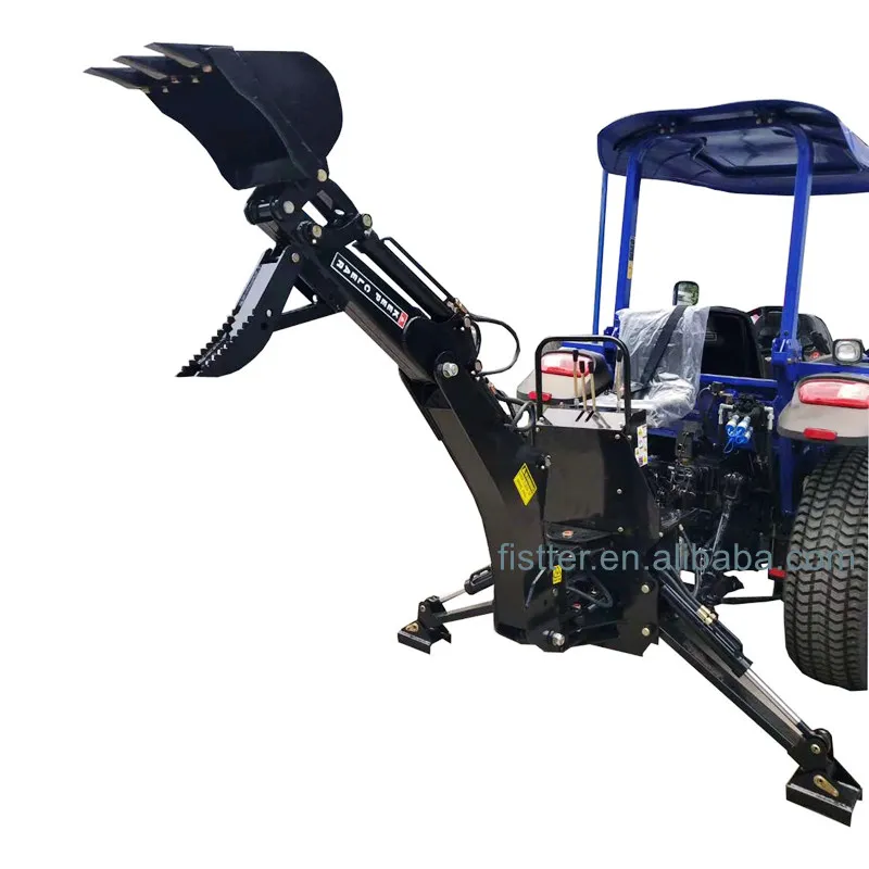 Agri Machinery Towable Backhoe Attachment Compact Tractor - Buy Backhoe ...