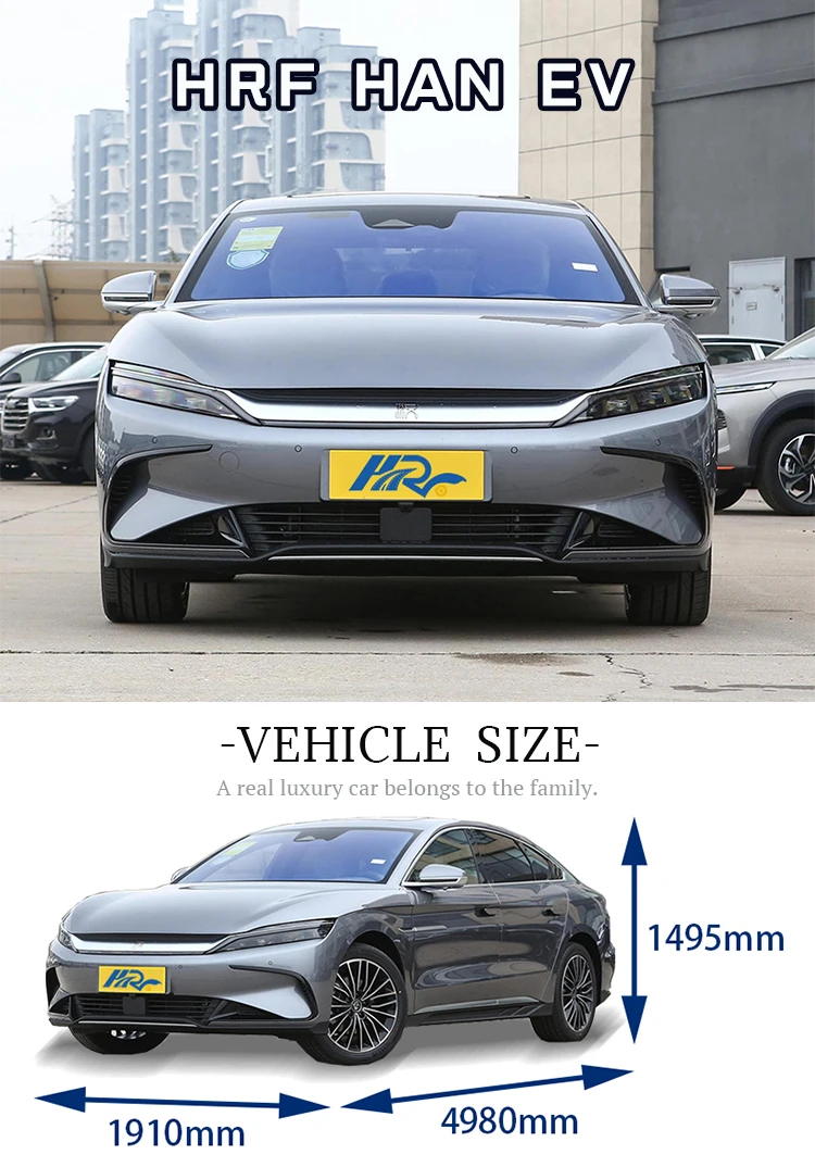 High Quality Byd Han Ev Long Range 4 Wheel Drive New Energy Vehicle ...