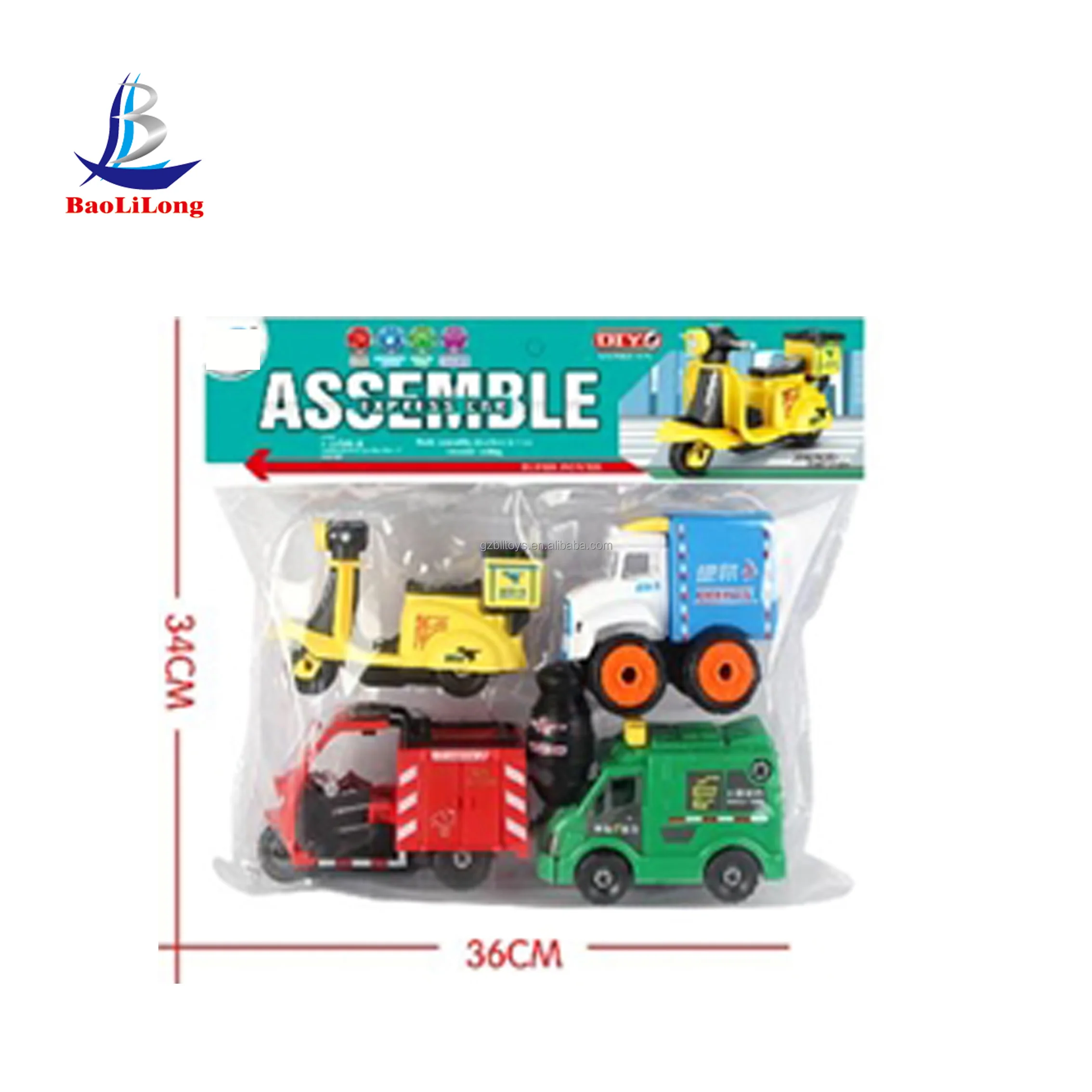 Education Disassembling Cartoon Diy Toys 4 Pack Disassembling Express ...