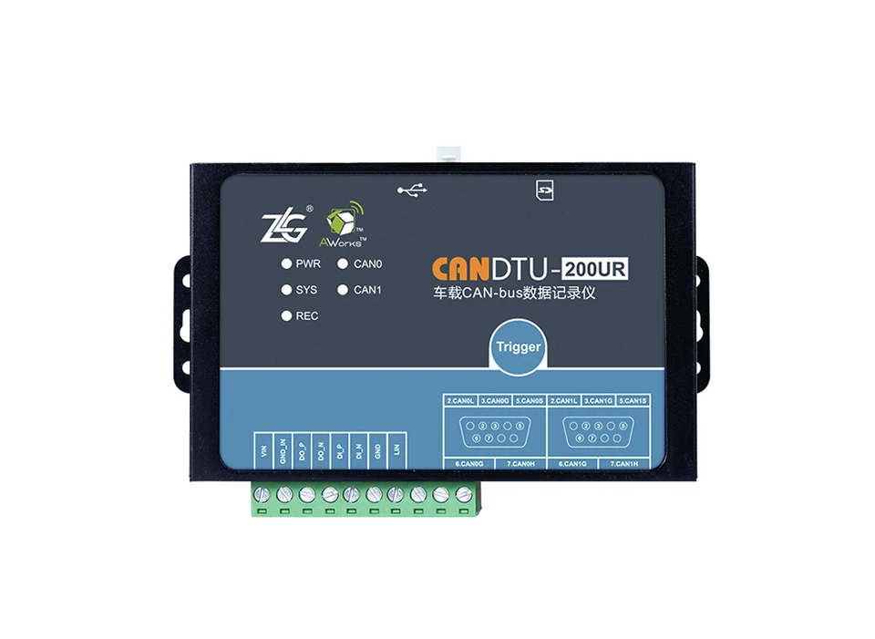 ZLG CAN Bus Data Logger for Car Fault Diagnosis | OBD Scanner for Real ...