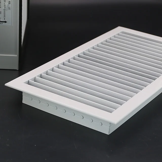 Aluminum Adjustable Double Deflection air Grill with Damper for Air ...
