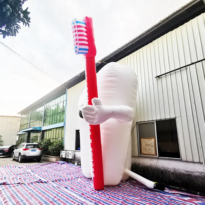 Custom Giant Inflatable Tooth Air Balloon Inflatable Smile Tooth ...
