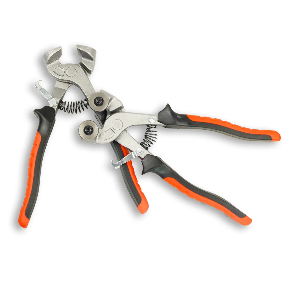 John Tools 8126A 2 Piece Glass Tile Nippers Set Heavy Duty Wheeled ...