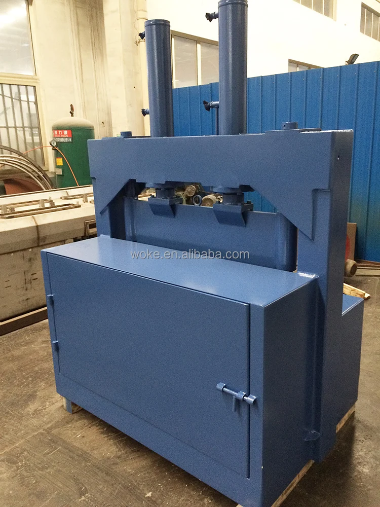 Vertical Hydraulic Guillotine Cutting Machine for Waste Plastic Film ...