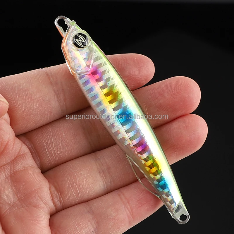 Superiorfishing Epoxy Resin Jigs 40g 60g 80g Lead Metal Jigs Sinking ...