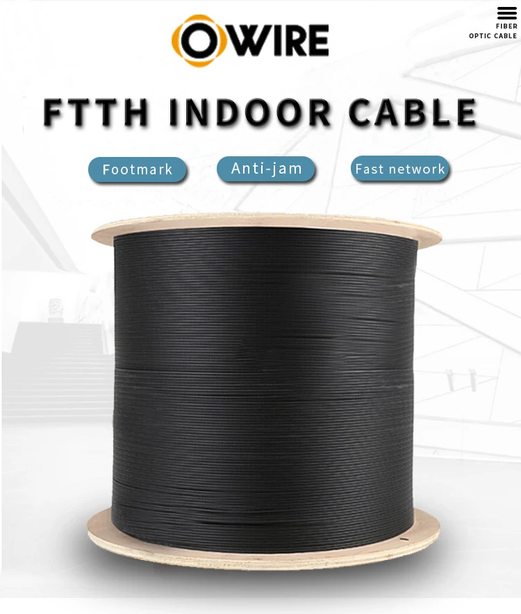 OWIRE FTTH Optical Cable High Density Fanout Cable for Fiber ...