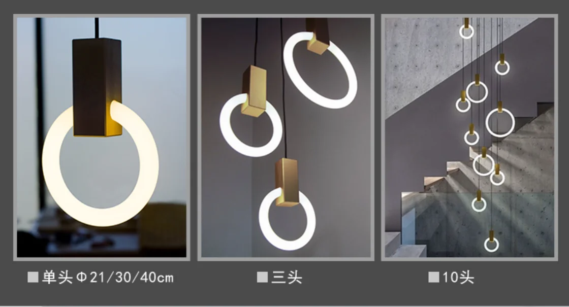 Simple Chandelier Lighting Design Gold Metal Glass Lamp Shade Home ...