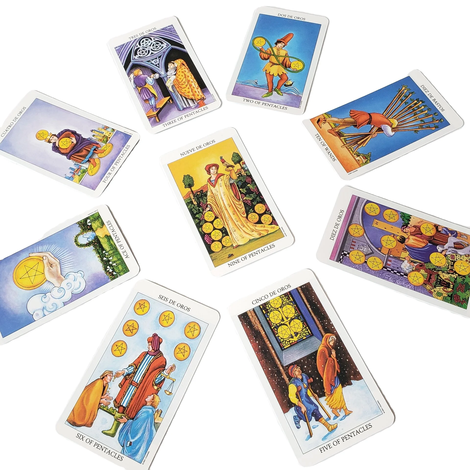 78 Tarot Deck - 500 Styles for Divination & Board Games