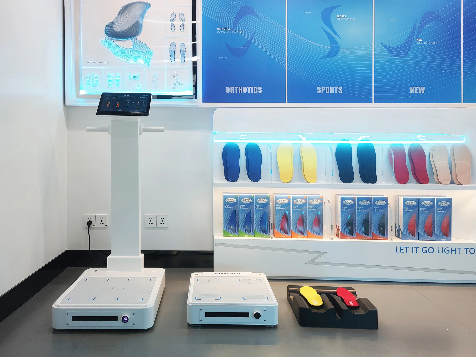 Foot Scanning Insole Thermoforming Machine Foot Measurement Device ...