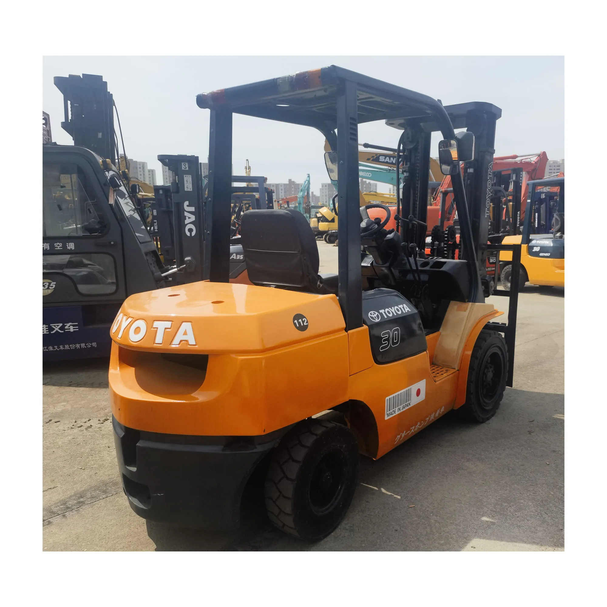 Second Hand Original Japan Used TOYOTA Forklift 3t 3ton FD30 Used Hydraulic Forklift| Alibaba.com
