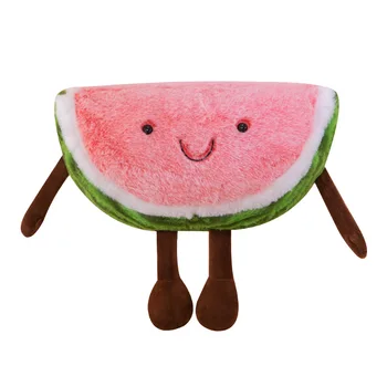 Soft Toys Fruit Watermelon Fruit Plush Pillow Stuffed Plushie Cherry ...