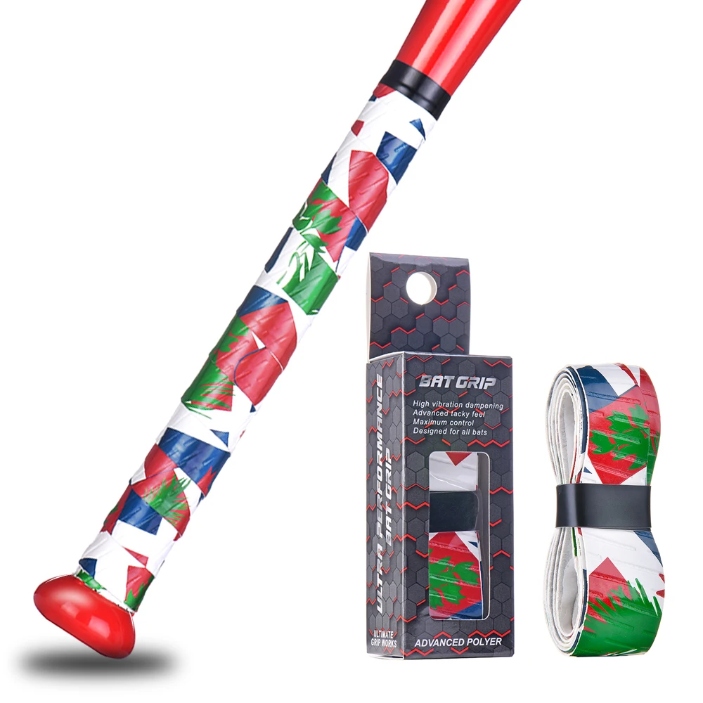 Customized Soft PU Anti-Slip Baseball Bat Grip Tape