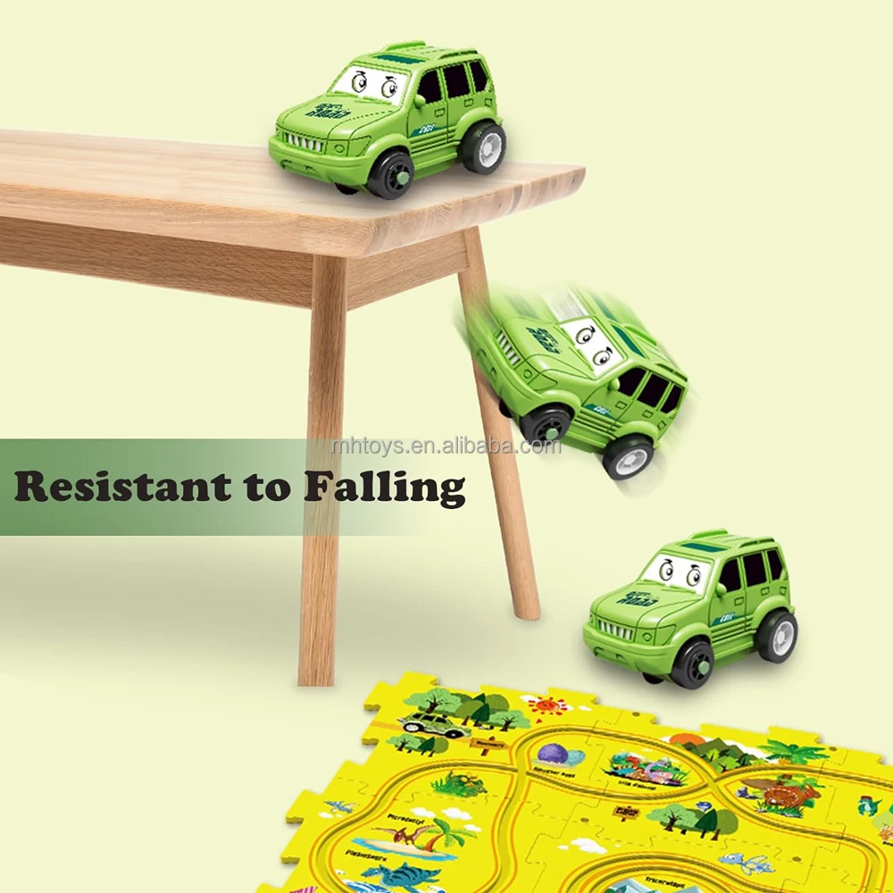 Adventure Puzzle Track Set 25pcs Sliding Track Jigsaw Rail Electric ...