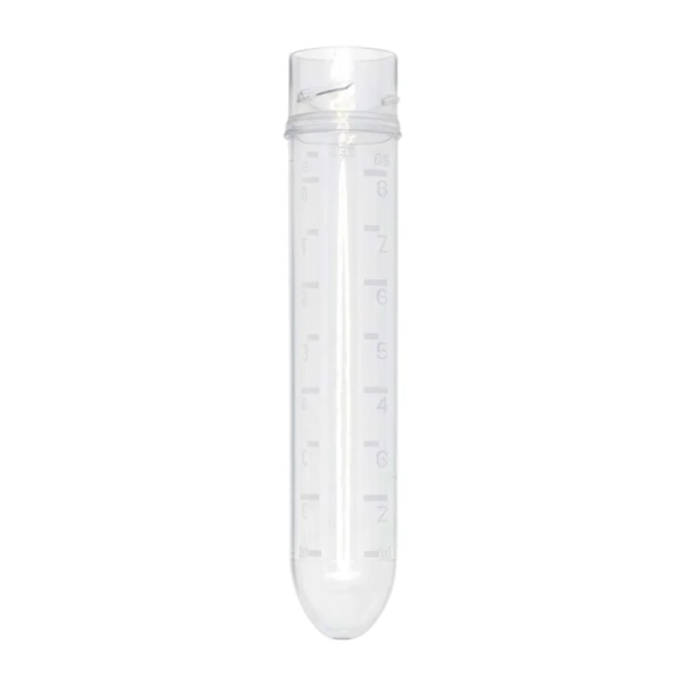 Plastic Lab Test Tube 9mL Centrifuge Non-Sterile Built For Diagnostic ...