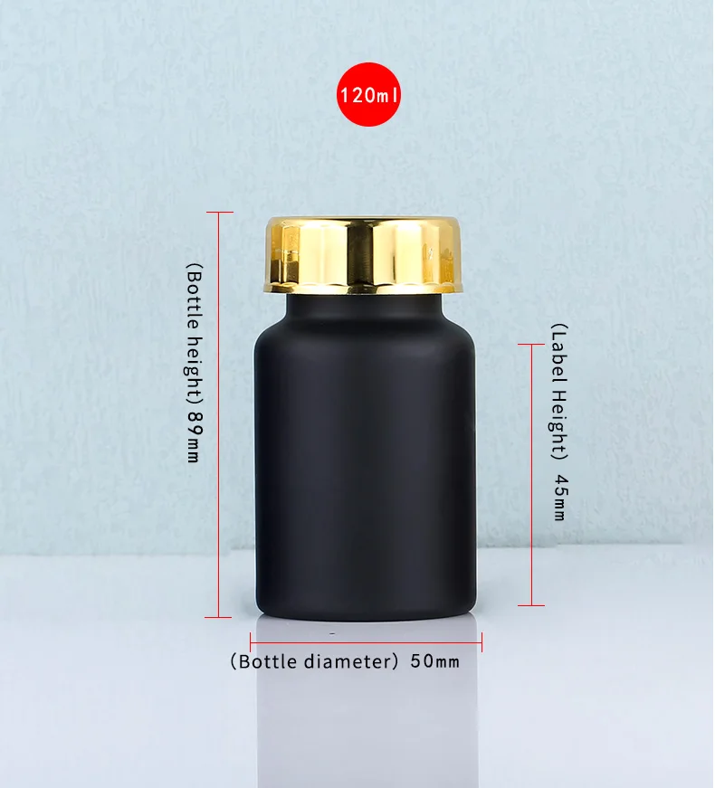 Custom Plastic Medicine Pill Bottles Solid White Plastic Container ...