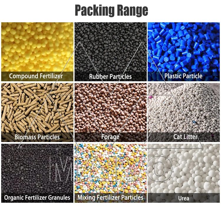 Peanut pellet fertilizer weight bag powder automatic Bessan packaging ...