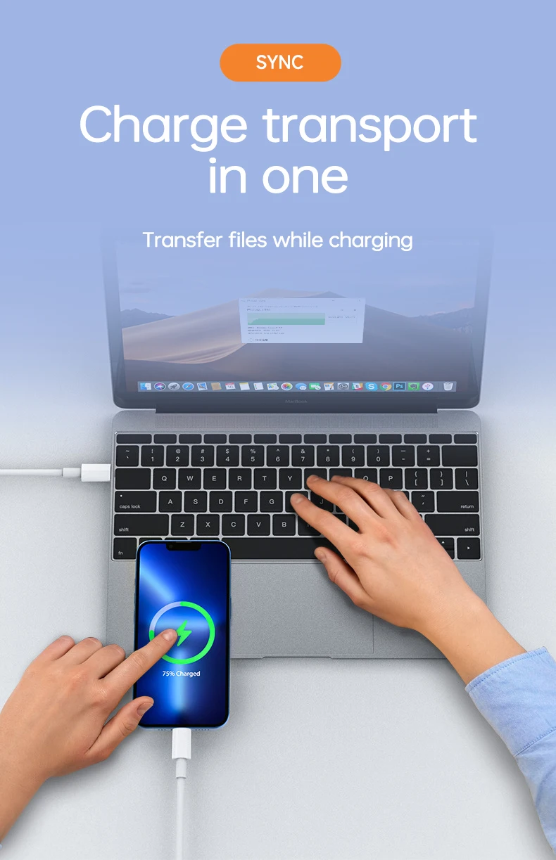 High Quality 20w Pd Cable Fast Charging Usb C Cable High Speed Type C ...