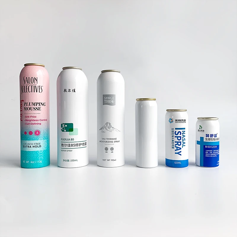 Custom Printed Logo Screw Top Refillable Aerosol Cans With Gas and ...